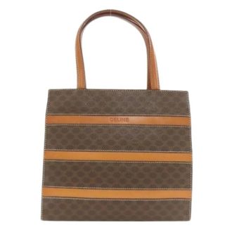 Celine Pre-owned Macadam Handtasche - - Pre-owned - Damen - Braun - ONE SIZE