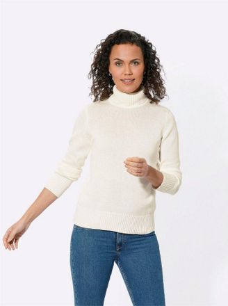 Witt Strickpullover Pullover Langarm Materialmix