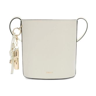 Furla Femme, Sacs, Blanc, Taille: ONE Size Roxie Mini Sac Seau