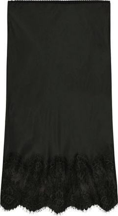 Birgitte Herskind Femme, Jupes, Noir, Taille: 38 FR Jupe Midi en Dentelle