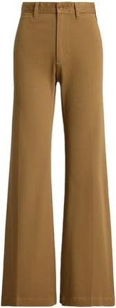 Polo Ralph Lauren Pantalon bootcut en coton m&eacute;lang&eacute;