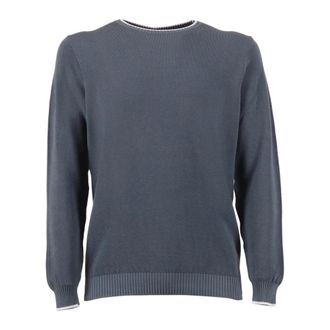 Fedeli Herren, Strickwaren, Blau, LGr&ouml;&szlig;e
