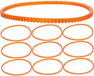 NUOBESTY Nähmaschinengürtel Pu Material 10 Stück 115 Typ 360mm Umfang Haushalts Und Pedalnähmaschinen Ersatzriemen Für Nähmaschinenmotor Modedesigner