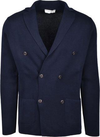 FILIPPO DE LAURENTIIS Homme, Vestes, Bleu, Taille: 4XL Giacca in maglia