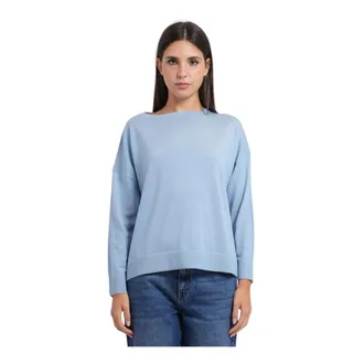 iBlues Damen, Strickwaren, Blau, XLGr&ouml;&szlig;e