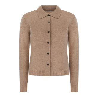 Max Mara Pullover aus Kaschmir-Mix - - Knitwear - Damen - Braun - S