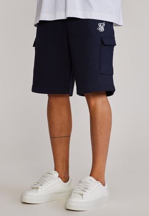 Siksilk Herren Marine Essentials Cargo-Shorts XXL