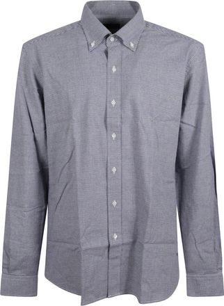 Fay Homme, Chemises, Bleu, Taille: 4XL Chemise Casual