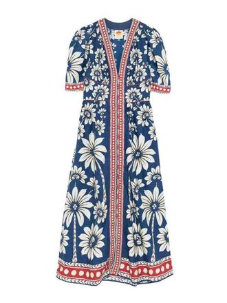 Farm Rio Maxikleid - Blau