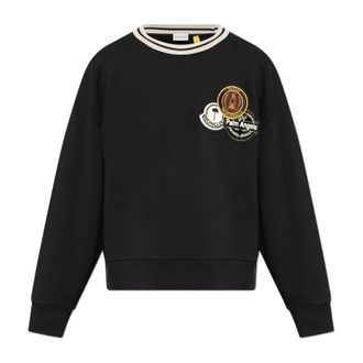 Moncler unisex, Sweatshirts et sweats à capuche, Noir, Taille: L SweaT-shirt