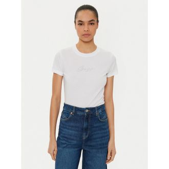 HUGO BOSS T-Shirt C_Esogo_2 50538826 Wei&szlig; Regular Fit
