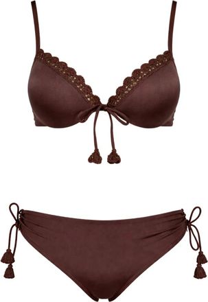 Twinset Femme, Maillots de bain, Brun, Taille: 40 FR Twin-set Sea clothing Marron