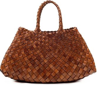 Dragon Diffusion Femme, Sacs, Brun, Taille: ONE Size Santa Croce Small Leather Bag