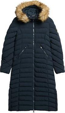 Superdry Manteau dhiver Fuji Faux Fur Hooded Longline Femmes