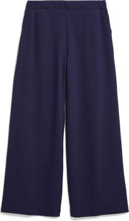 Armedangels Damen Jerseyhose aus LENZING ECOVERO Viskose Mix HIMAARI Regular Fit Tinted Navy
