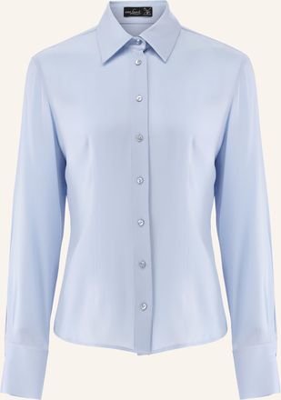 van Laack Van Laack Bluse Modern Fit blau