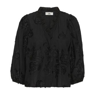 Karen by Simonsen Blusen - - Blouses & Shirts - Damen - Schwarzk - 2XL