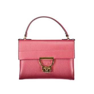 Coccinelle Lila Lederhandtasche