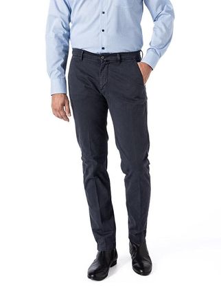 Pierre Cardin Herren Chino blau Baumwolle