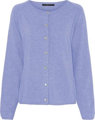 BTF-CPH Fein gestrickter Kaschmir Cardigan - - Knitwear - Damen - Blau - M