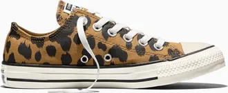 Converse Sneaker CONVERSE CHUCK TAYLOR ALL STAR COW PRINT, Damen, Gr. 37,5, honey stick, schwarz, egret, Textil, Schuhe Sneaker
