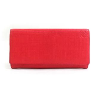 Loewe Portefeuille en cuir Pre-owned - Femme - Pre-owned - Rouge - Taille: ONE Size