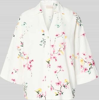 Freequent Relaxed Fit Bluse aus Viskose-Leinen-Mix Modell Lavisco