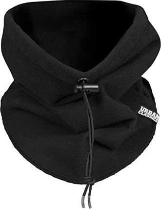 Urban Classics Unisex Polar Fleece Neck Gaiter black, one size