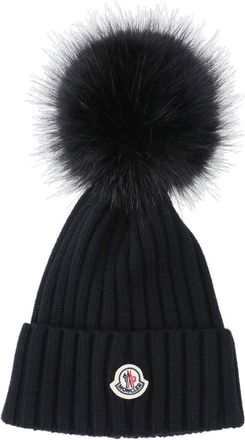 Moncler Logo Beanie
