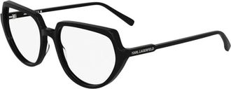 Karl Lagerfeld Femme, Accessoires, Noir, Taille: 55 MM Kl6193 Eyeglasses