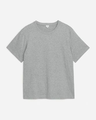 Arket Lockeres T-Shirt 220 GSM -Grau