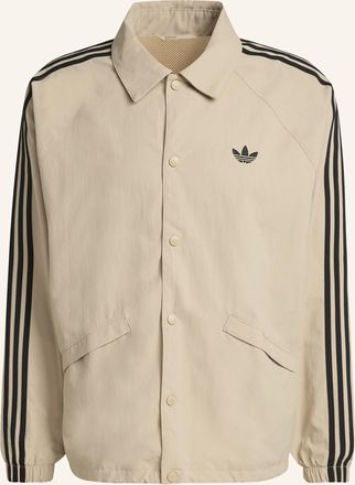 adidas Originals Adidas Originals 3-Streifen Coach Jacke beige