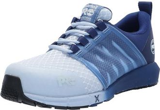 Timberland Chaussures de travail industrielles Radius Composite à bout de sécurité pour femme, Bleu/glace, 11 Wide