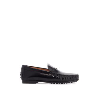 Tod's Elegante Kalbsleder-Loafer mit Gummisohle - - Shoes - Herren - Schwarzk - 42 EU
