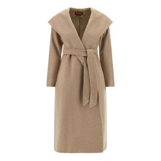 Max Mara Damen, M&auml;ntel, Beige, LGr&ouml;&szlig;e