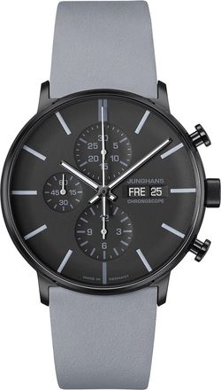 Junghans FORM A Chronoscope 027/4371.00 grau Herrenuhr