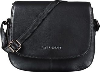 STILORD Savannah Petits Sacs Bandoulière Femme Cuir Sac dÉpaule pour Femmes Vintage Sac à Main Sac à lÉpaule, Couleur:noir
