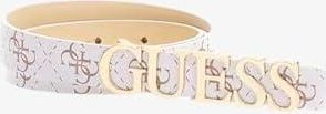 Guess Cinta donna Guess Zamira 4g logo not adjustable belt white logo CS25GU18 BW9204P5120 L