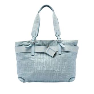 Fendi Pre-owned Nylon Tote Bag - - Pre-owned - Damen - Blau - ONE SIZE