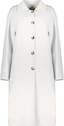 Herno Femme, Manteaux, Blanc, Taille: 44 FR Manteau en laine