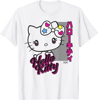 Hello Kitty Bright Tokyo Japan S&uuml;&szlig;es Herz mit Stern, s&uuml;&szlig;er Klassiker T-Shirt