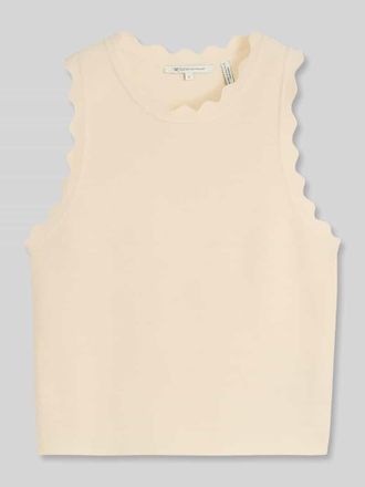 Tom Tailor Denim Slim Fit Top aus Viskose-Mix