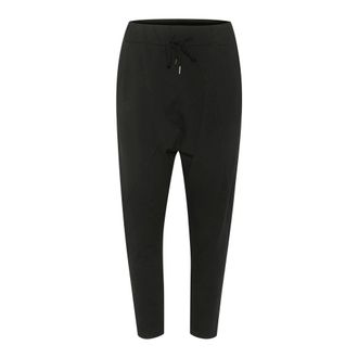 Cream L&auml;ssige Sweatpants Pitch Black - - Trousers - Damen - Schwarzk - L/XL
