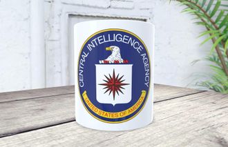 Generico CIA-Tasse - Central Intelligence Agency - Ein ideales Geschenk f&uuml;r jeden Liebhaber von Verschw&ouml;rungen und Popkultur