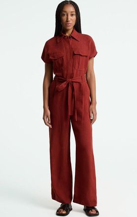 Kings of Indigo Kings of Indigo Damen vegan Jumpsuit Margaret Gebranntes Henna