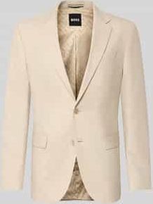 HUGO BOSS Regular Fit Sakko mit Schurwoll-Anteil Modell Jasper