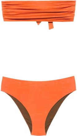 Fisico Femme, Maillots de bain, Brun, Taille: 40 FR Bikini Microfibre Bicolore