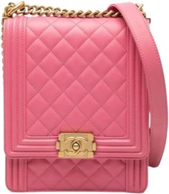 Chanel Sac bandouli&egrave;re vintage Pre-owned - Femme - Pre-owned - Rose - Taille: ONE Size