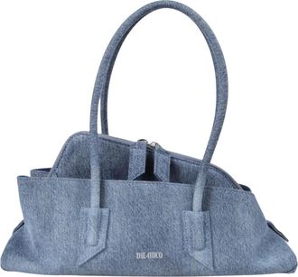 The Attico Petit sac &agrave; main La Passeggiata - Femme - Sacs - Bleu - Taille: ONE Size