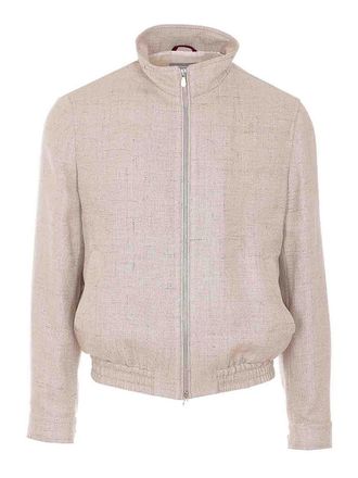 Brunello Cucinelli Pull Col Roul&eacute; - Beige